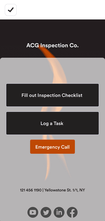 Fire Pump Inspection Checklist App Template | Jotform