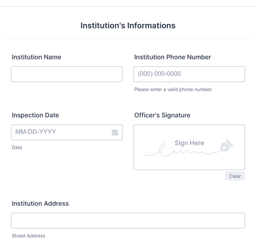 First Aid Kit Inspection Form Template | Jotform