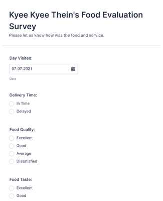 Customer Service Feedback Form Template | JotForm