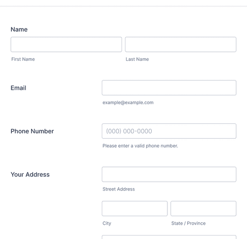 Food Pantry Appointment Form Template | Jotform