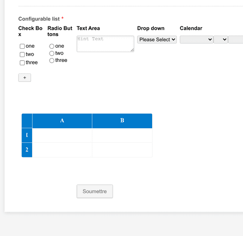 Formulaire de test Modèle du formulaire | Jotform