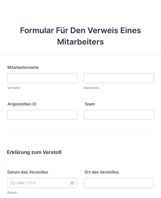 Vorlage Formular für Mitarbeitergespräch Formularvorlage | Jotform
