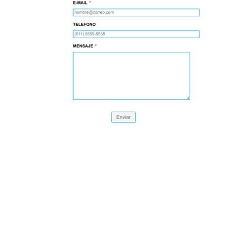 Formulario de Contacto Sencillo Plantilla de formulario | Jotform