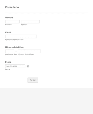 Formulario PRUEBA Plantilla de formulario | Jotform