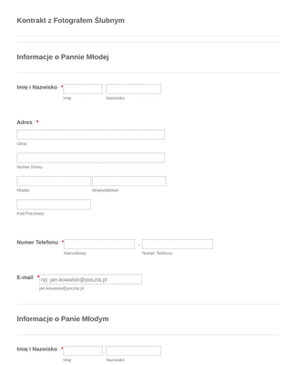 Formularz Zamówienia Tortu Specjalnego Szablon Formularza | Jotform