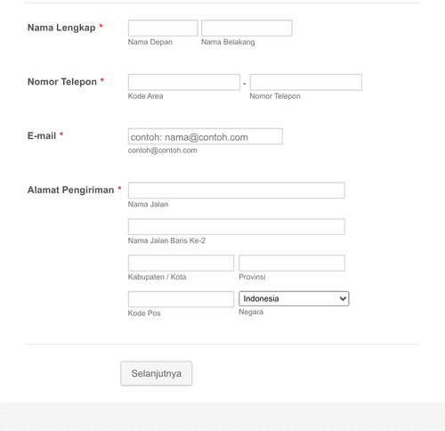Formulir Pemesanan APD COVID 19 Template Formulir | Jotform