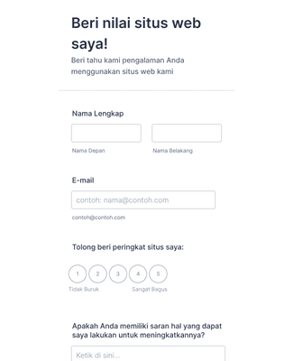 Formulir Permintaan Desain Situs Web Template Formulir | Jotform