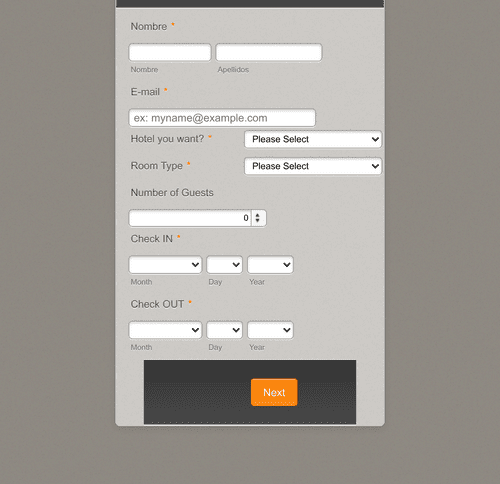 Formulir Reservasi Kamar Hotel Template Formulir | Jotform