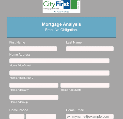 Mortgage Analysis Form Template | Jotform