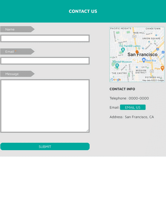 Modern Design Contact Form Template | Jotform