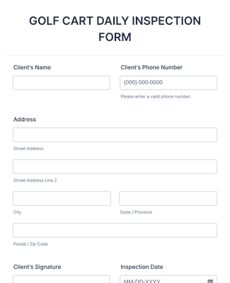 Vehicle Inspection Forms - Form Templates | Jotform
