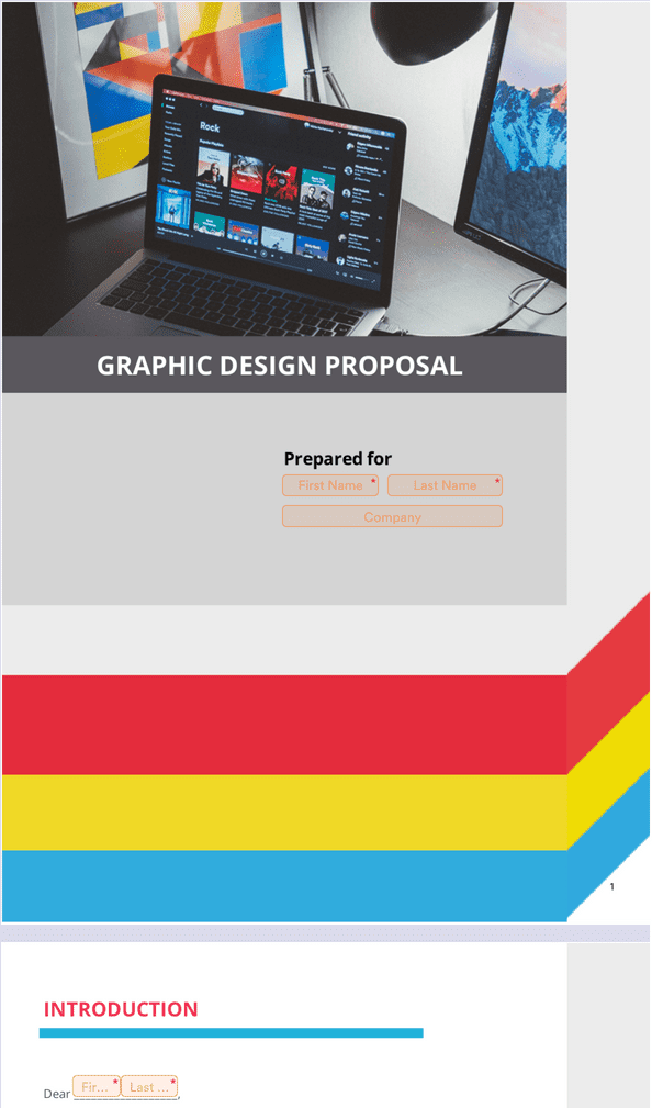 Graphic Design Proposal - Sign Templates | Jotform