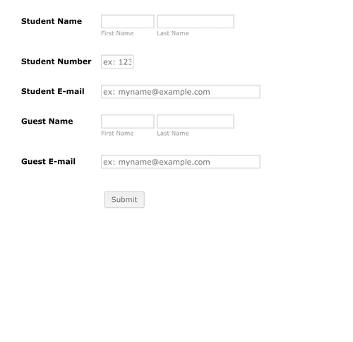 Guest Pass Request Form Template | Jotform