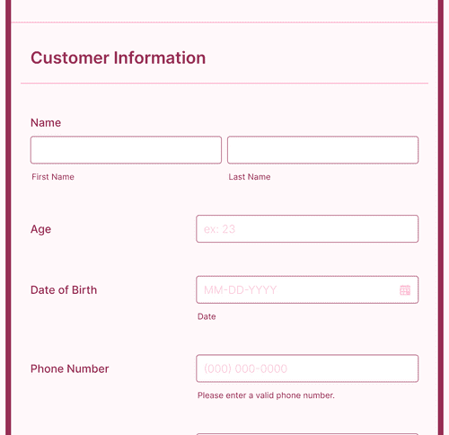 Hair Extension Consultation Form Template | Jotform