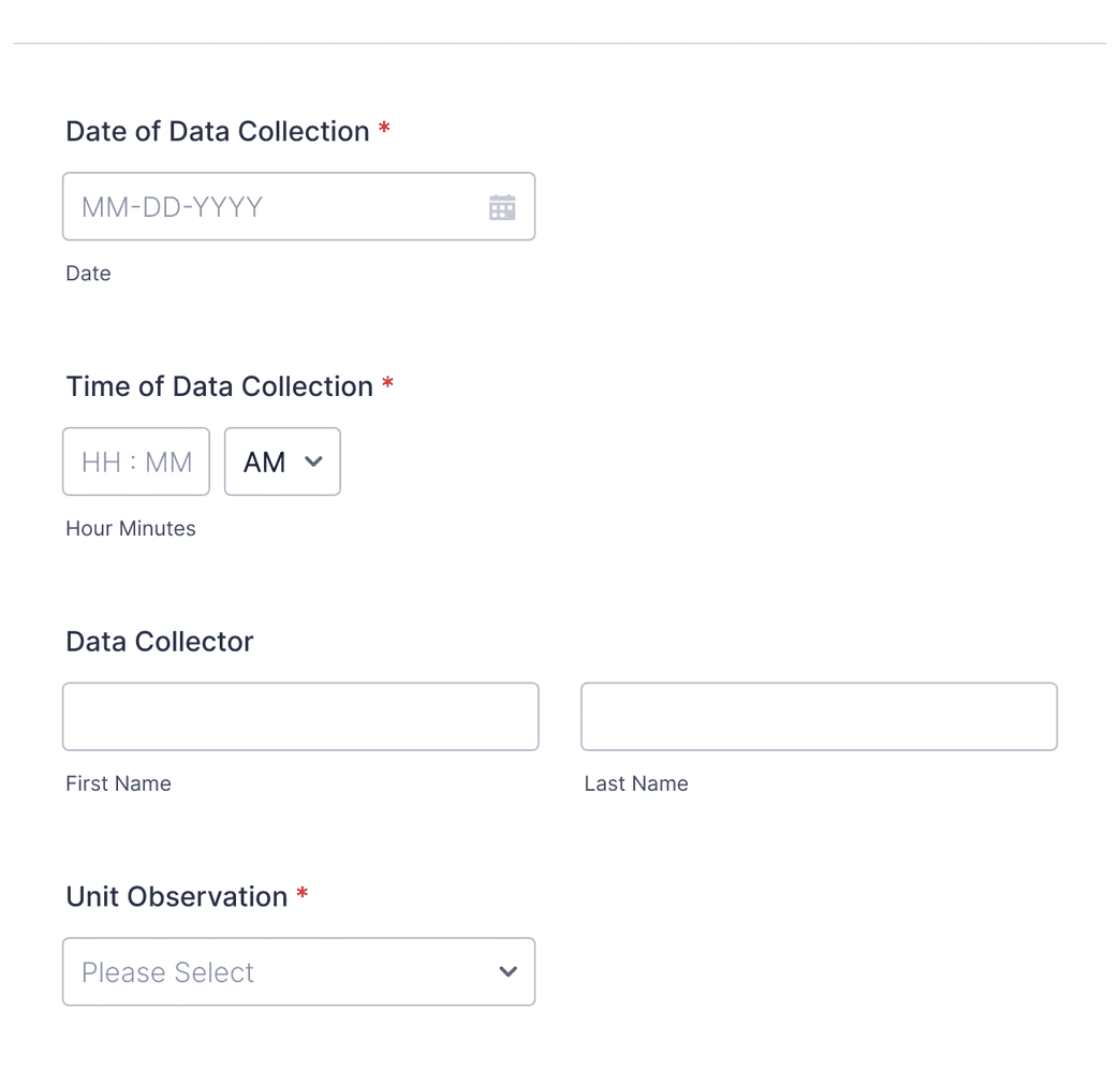 Hand Hygiene Observation Form Template | Jotform