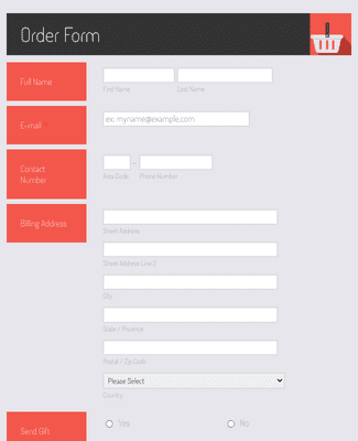 Healthy Juice Order Form with Paysafe Form Template | Jotform