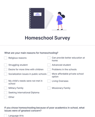 Homeschool Survey Form Template | Jotform