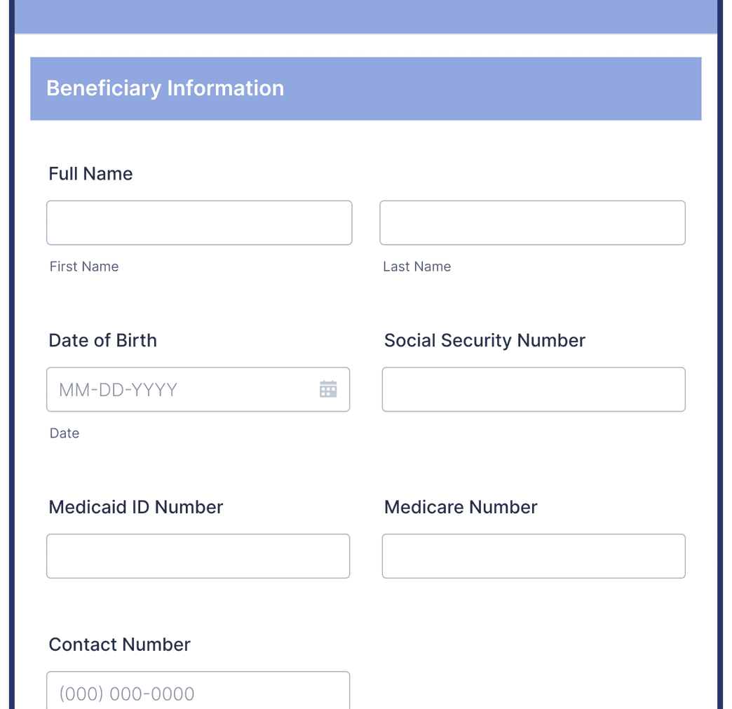 Hospice Revocation Form Template | Jotform