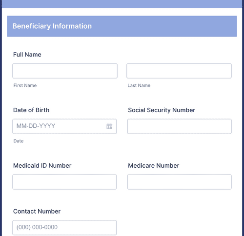 Hospice Spiritual Assessment Form Template | Jotform