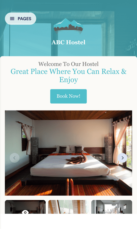 Hostel App Template | Jotform