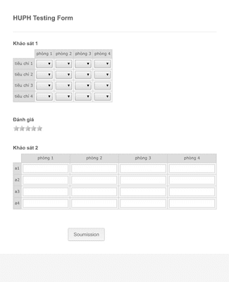 HUPH Testing Form Template | Jotform