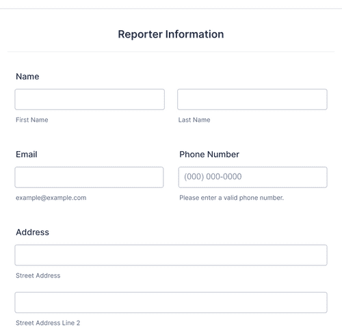 Interim Report Form Template | Jotform