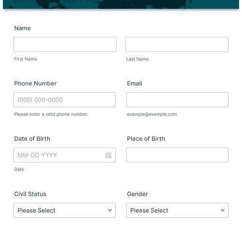 Immigration Assessment Form Template | Jotform