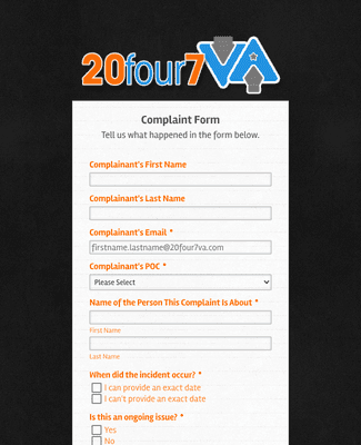 Incident Complaint Form Template | Jotform