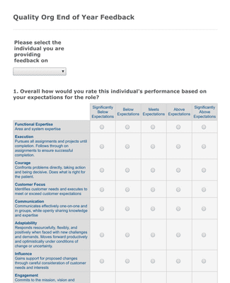 Individual Evaluation Form Template | JotForm