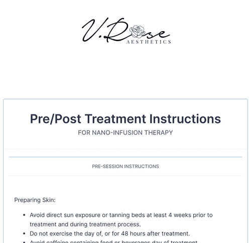 Infusion Therapy Form Template | Jotform
