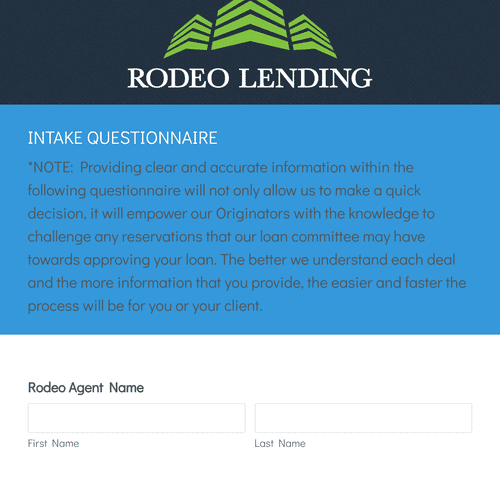 Intake Questionnaire Form Template | Jotform