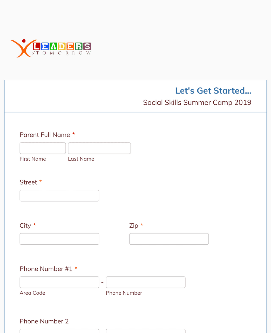 Interest Form Template | Jotform