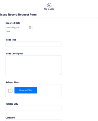 Issue Record Request Form Template | Jotform