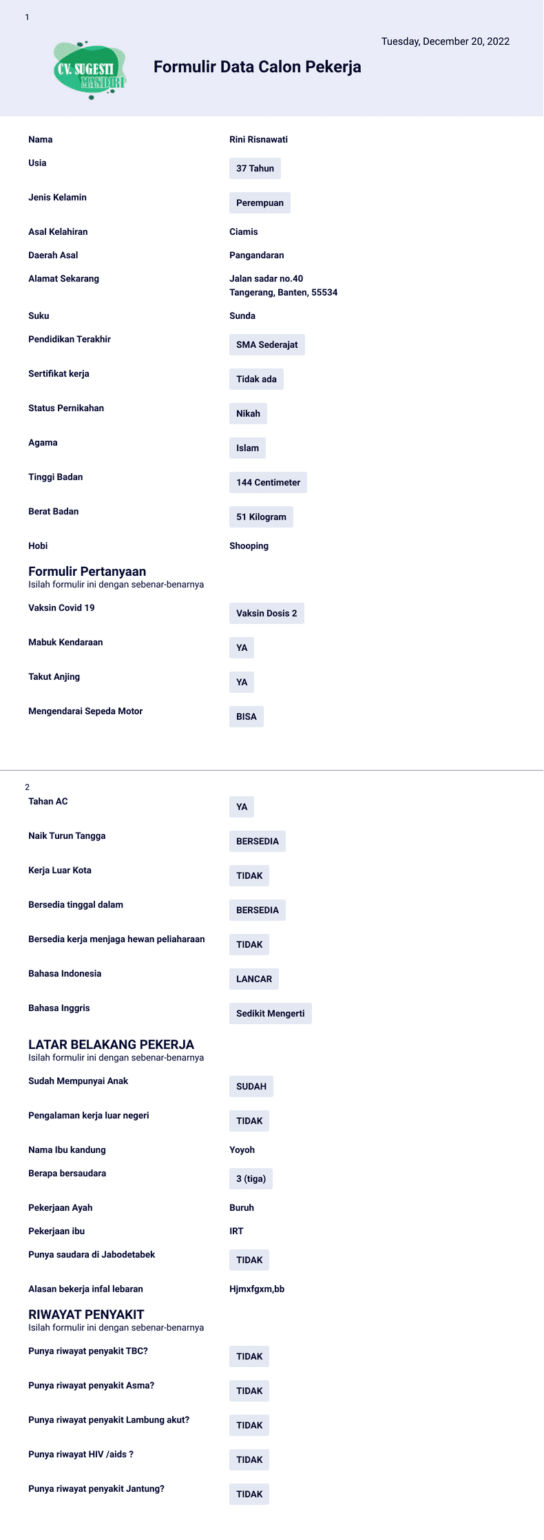 Jadi - Templat PDF | Jotform