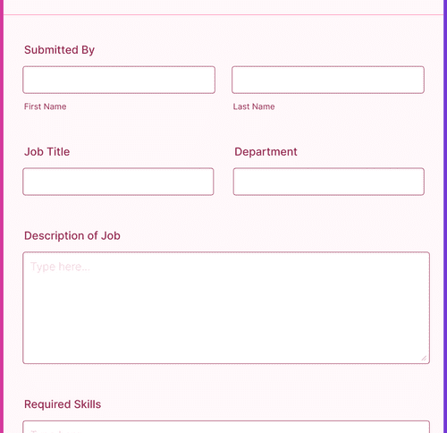 Job Analysis Form Template | Jotform