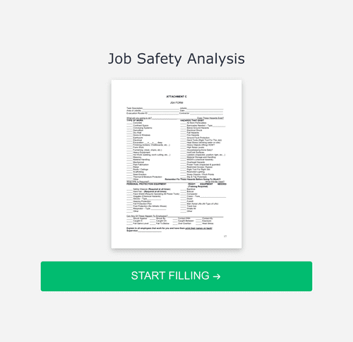 Job Safety Analysis Form Template | Jotform