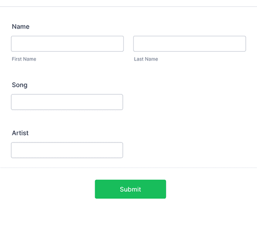 Karaoke Registration Form Template | Jotform