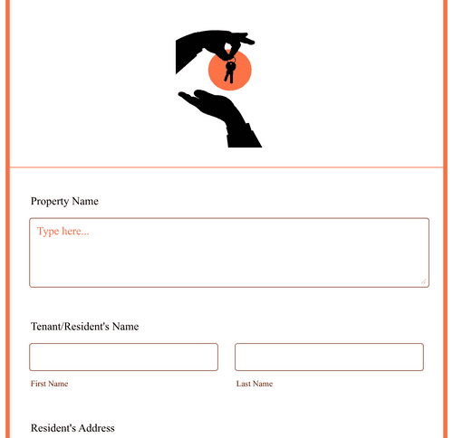 Key Release Form Template | Jotform
