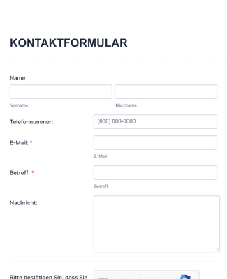 Opt-in-Formular Formularvorlage | Jotform