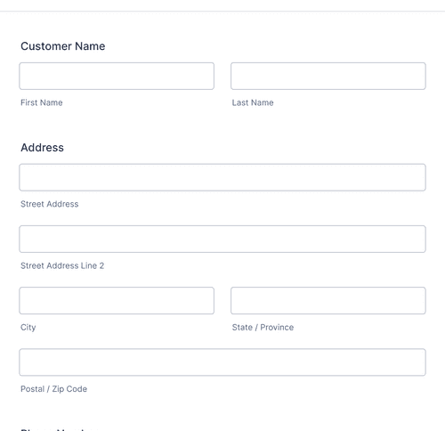 Landscape Service Work Order Form Template | Jotform