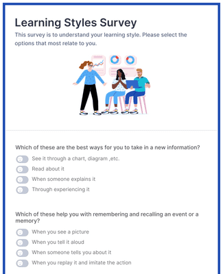 Learning Preferences Survey Form Template | Jotform