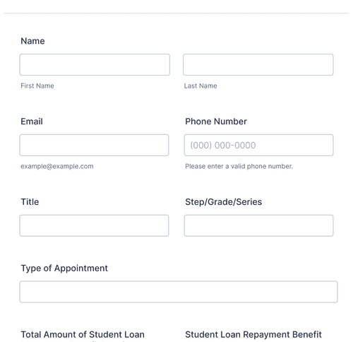 Loan Repayment Form Template | Jotform