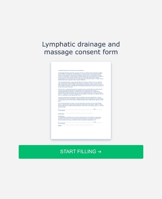 Lymphatic drainage and massage consent Form Template | Jotform