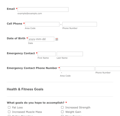 Macro Coaching Questionnaire Form Template | Jotform