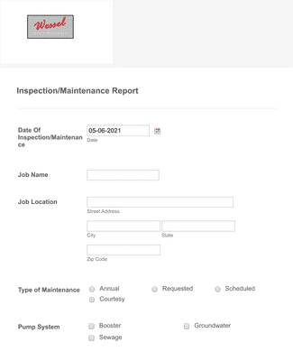 Property Maintenance Forms
