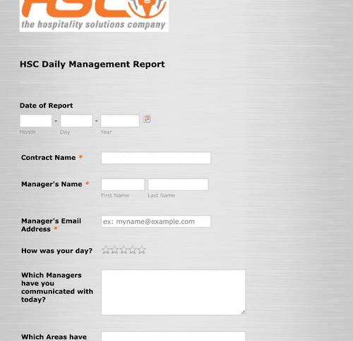 Management Feedback Report Form Template | Jotform