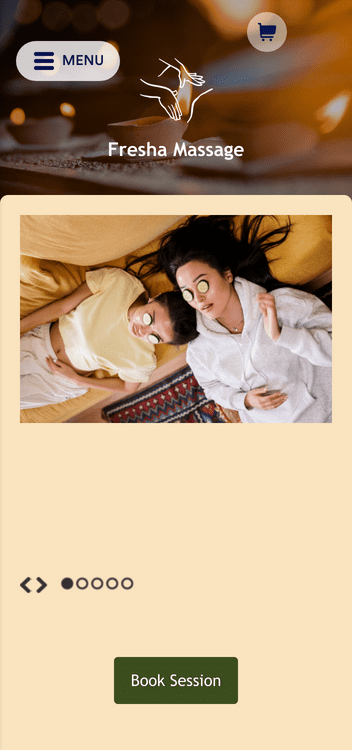 Massage Therapist Booking App Template | Jotform
