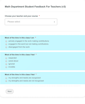 Teacher Feedback Forms - Form Templates | JotForm
