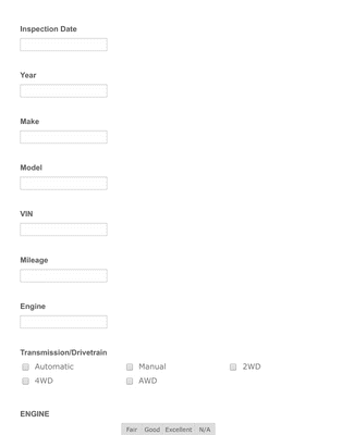 Swimming Pool Inspection Form Template | JotForm