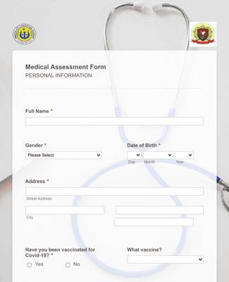 Medical Assessment Form Template | Jotform